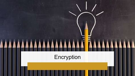 Encryption And Decryption Ppt