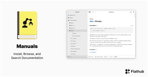 Install Manuals On Linux Flathub