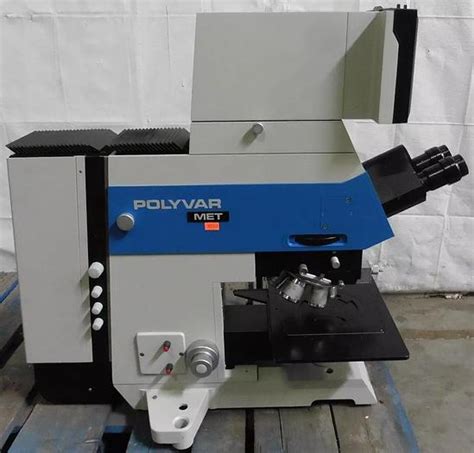 Used Reichert Jung Polyvar Met 30 06 04 Upright Microscope W Polar