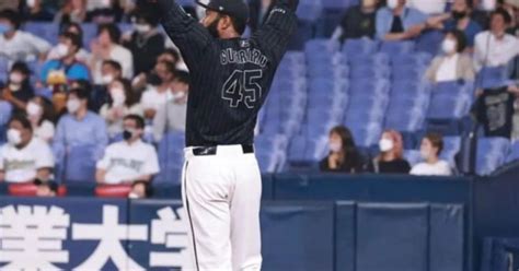 2m3㎝인데 최고 104마일괴물 파이어볼러 Npb 롯데 재영입