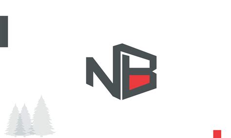 Alphabet Letters Initials Monogram Logo Nb Bn N And B 20152561 Vector