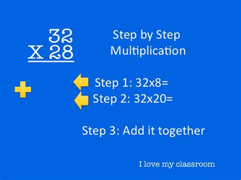 I Love My Classroom Double Digit Multiplication And A Comprehension Freebie