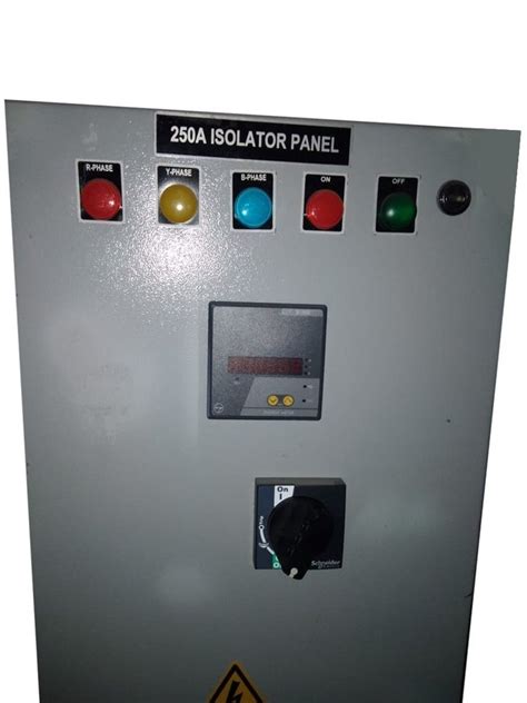 Isolator Electrical Panel 2 X 1 X 1 Feet Hxwxd Operating Voltage 415v Ac At ₹ 4500 Piece In