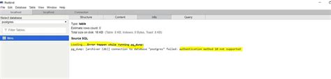 postgresql postbird authentication method 10 not supported data science codecademy forums