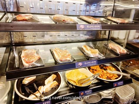 명륜진사갈비 신메뉴 삼겹살 프렌치렉 튀김 고기무한리필 내돈 네이버 블로그