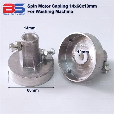 Spin Motor Capling For Washing Machine 14x60x10mm Brake Pulley Capling