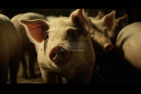 猪圈里的猪高清图片下载 正版图片600096158 摄图网