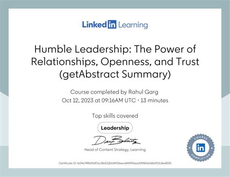 Rahul Garg On Linkedin Certificate Of Completion