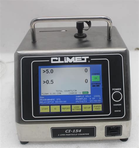 Climet Ci 154 01 Cfm Particle Counter