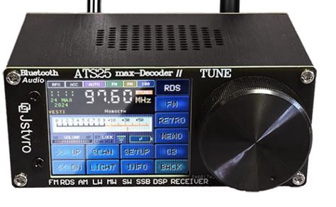 Amateur Radio Receiver Ats25 Max Decoder Ii Harduino