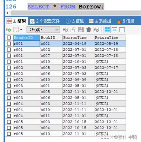 数据库实训项目之图书借阅系统 Csdn博客