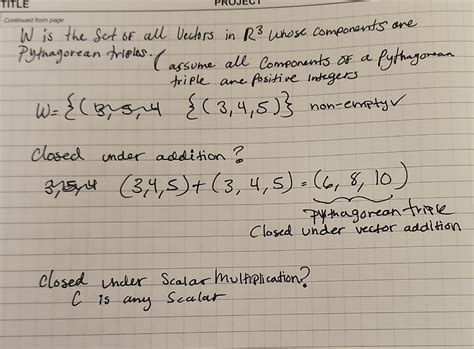 [linear Algebra Test For Subspace] I Found That The Subspace Is Closed Under Vector Addition B