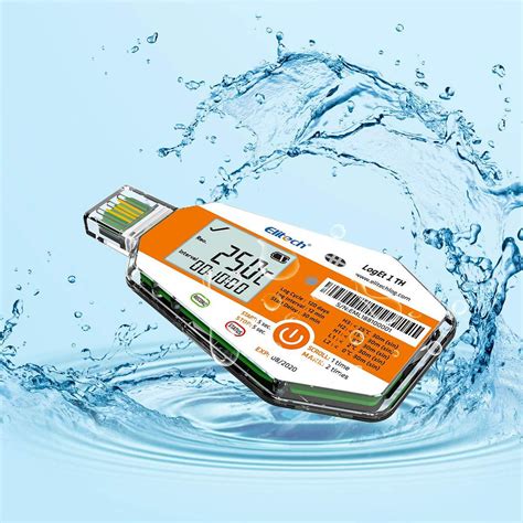 Elitech Loget 1th Single Use Temperature And Humidity Data Logger Elitech Uk