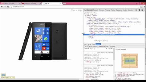 jquery jcrop populate crop values to the hidden inputs prepare for submit youtube