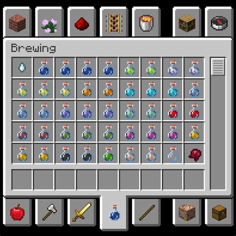 Old Creative Menu Restored Minecraft Resource Packs Curseforge