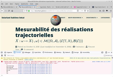 Improved Integration Of Hugo And Katex