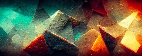 Abstract Color Texture Modern Futuristic Pattern Polygonal Pattern Stock Illustration