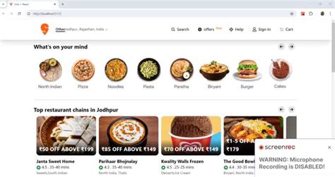 Paramjeet Singh On Linkedin Reactjs Tailwindcss Frontenddevelopment Swiggyclone