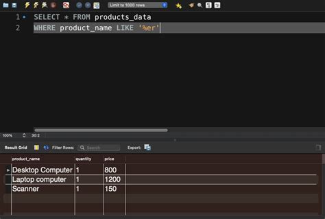 Поиск подстроки в Sql