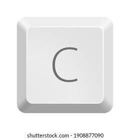 Keyboard Key C Stock Vector Royalty Free 71787403 Shutterstock