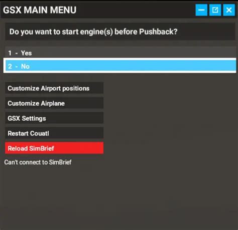 Msfs Tutorials Gsx Pro Programming A Pushback Simvol