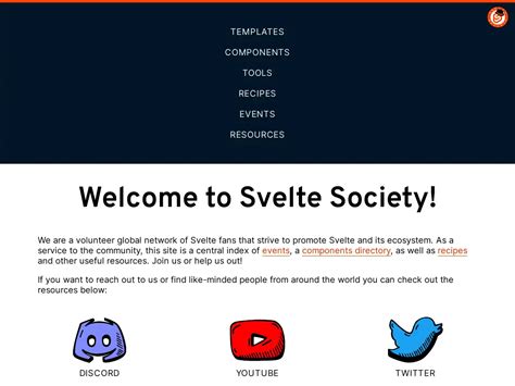 Svelte Society Awesome Sveltekit