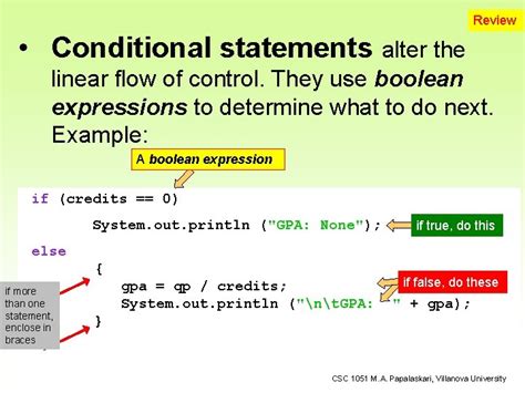 Conditional Statements Csc 1051 Algorithms And Data Structures
