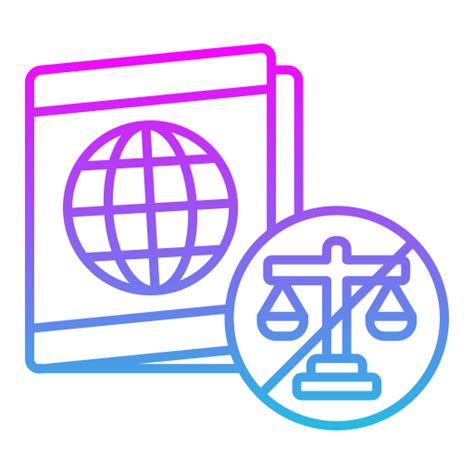 Illegal Generic Gradient Outline Icon