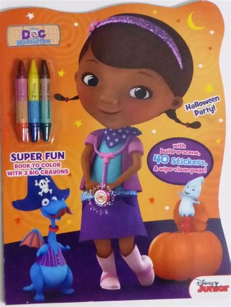 Doc Mcstuffins Halloween Coloring Pages