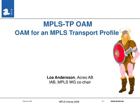Ppt Mpls Tp Oam Oam For An Mpls Transport Profile Powerpoint