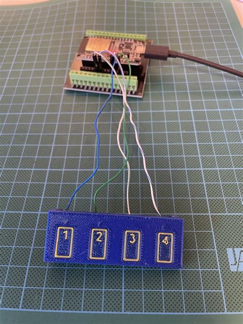 Diy Hidden Capacitive Touch Buttons In 3d Prints For Esp32 4 Steps Instructables