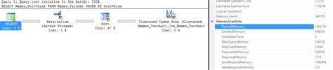 Query Memory Grants Part 2 Varchars And Sorting Sqlservercentral