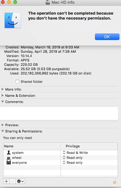 External Hard Drive File Permissions Mac Safasee