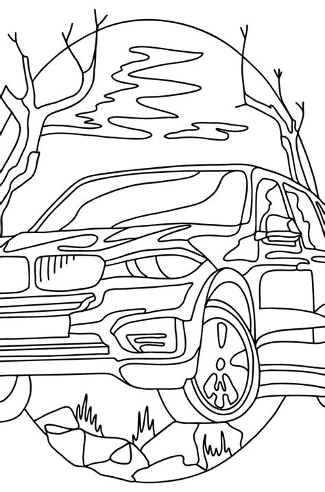 Cars Coloring Pages For Adults Online Or Printable
