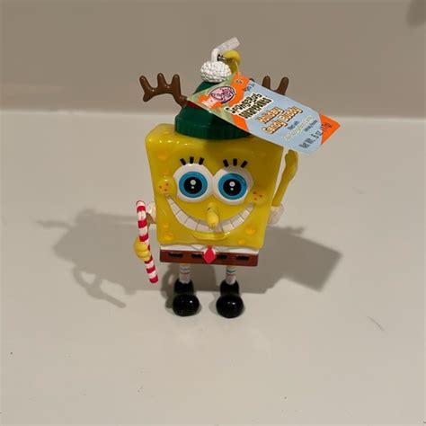 Nickelodeon Toys Spongebob Collectible Holiday Candy Buddy Clip