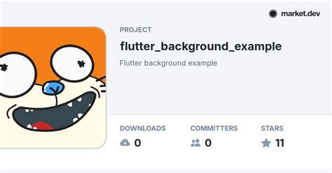 Flutter Background Example Ecosystem Directory Market Dev