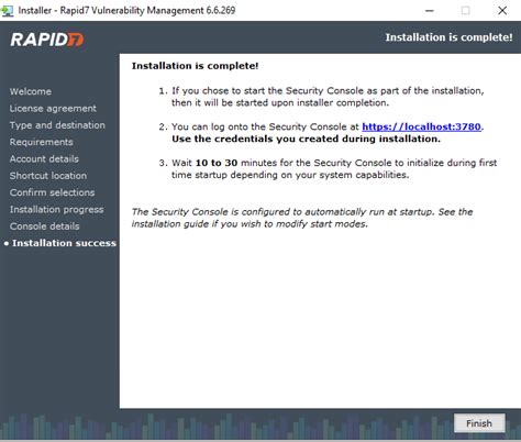 Rapid Nextpose Instalation Guide