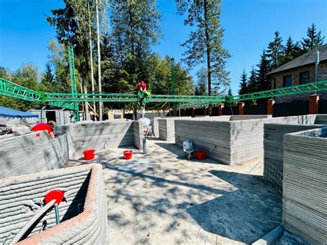 ПЕЧАТЬ ДОМА при помощи строительного принтера 3d печать домов и