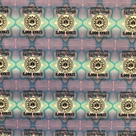 Customization Of Laser Qr Code Anti Counterfeiting Label Fluorescent