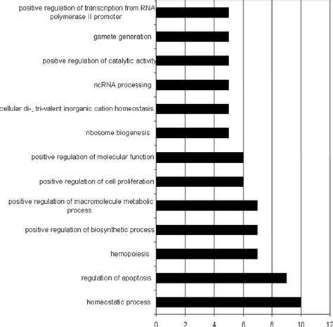 Functional Classifications Of Genes Exhibiting Significantly Decreasing Download Scientific