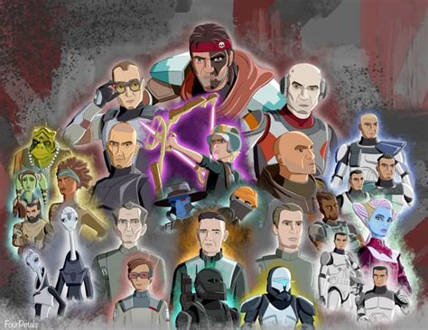 The Bad Batch Star Wars Poster Star Wars Art Star Wars Fan Art