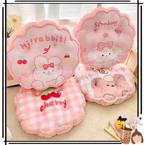 เบาะรองนั่งเก้าอี้ เบาะรองนั่ง หมอนรองนั่ง รูปทรงดอกไม้ หมอนอิง ถอดซักได้ ร้านไทย กทม ส่งเร็ว มี