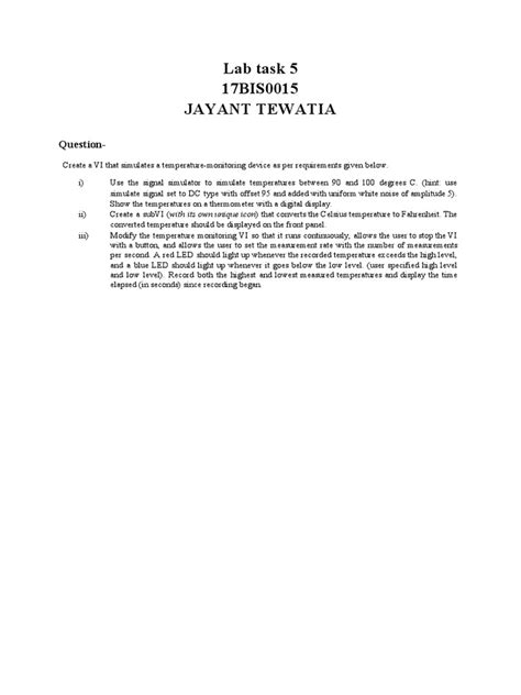 Principle Of Sensors And Data Acquisition Pdf