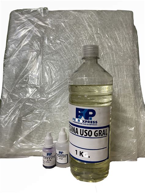 Kit Fibra De Vidrio Kg