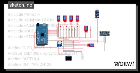 Menggabungkan 3 Studi Kasus Wokwi Esp32 Stm32 Arduino Simulator