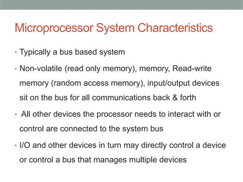 Microprocessors And Microcontrollers The Design Context Pptx