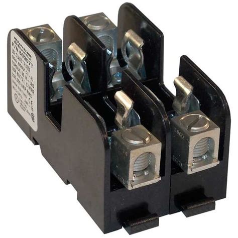 Mersen Open Fuse Block To A Range V AC DC Volt Rating Poles Box Lug T Zoro