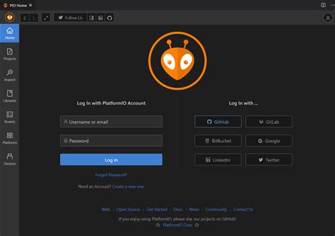 Can T Login To All Pio S Services Issue Platformio Platformio
