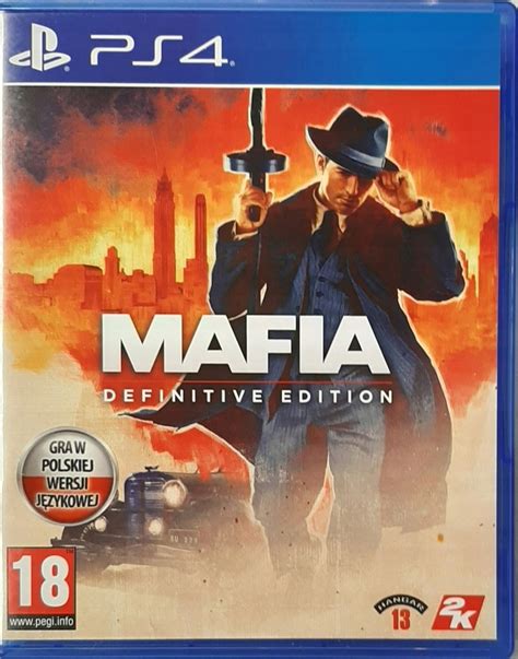 Gra Mafia Edycja Ostateczna PS4 Mafia Definitive Edition Mafia Remake ...