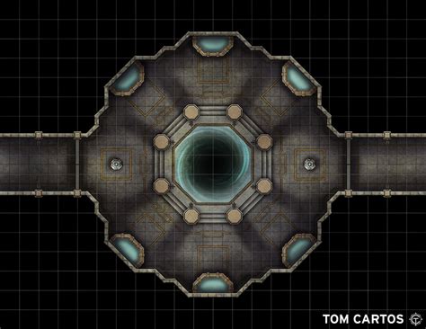 Oc Art Water Portal Dungeon 22x17 Rdnd